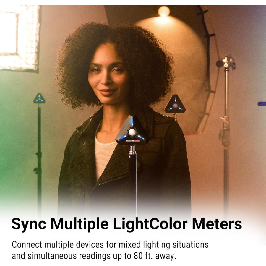 Datacolor Spyder LightColor Meter LCM200 ワイヤレス 露出 色温度測定 カラーメーター iOS ...