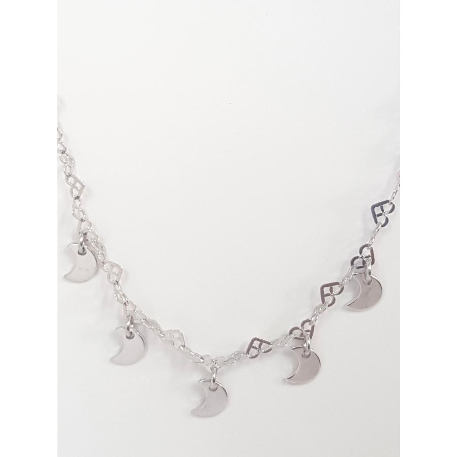 ネックレス 18金 ホワイトゴールド ムーン 三日月 K18 WG 揺れる イタリア製 RMジュエリー : RMジュエリー - 通販 - Yahoo!ショッピング