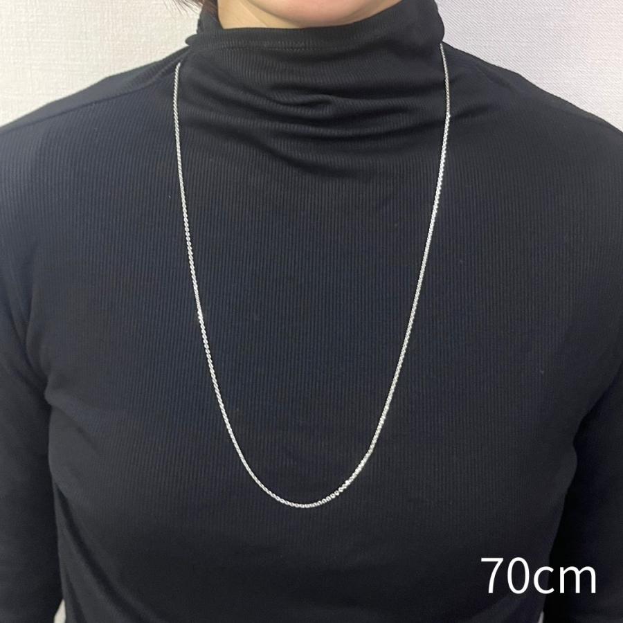 プラチナ アズキ チェーン ネックレス 幅1.6mm 50cm 60cm 70cm Pt850 スライド式 RMジュエリー : ap4550-ap4560-ap4570 : RMジュエリー ...