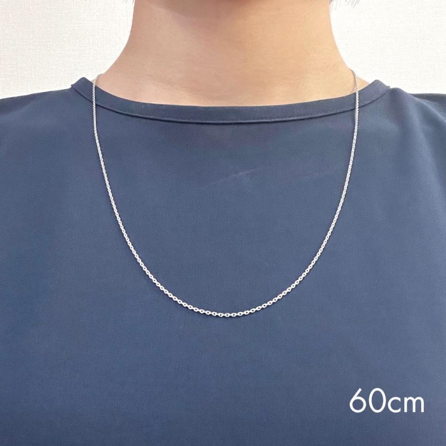 プラチナ アズキ チェーン ネックレス 幅1.6mm 50cm 60cm 70cm Pt850 スライド式 RMジュエリー : ap4550-ap4560-ap4570 : RMジュエリー ...