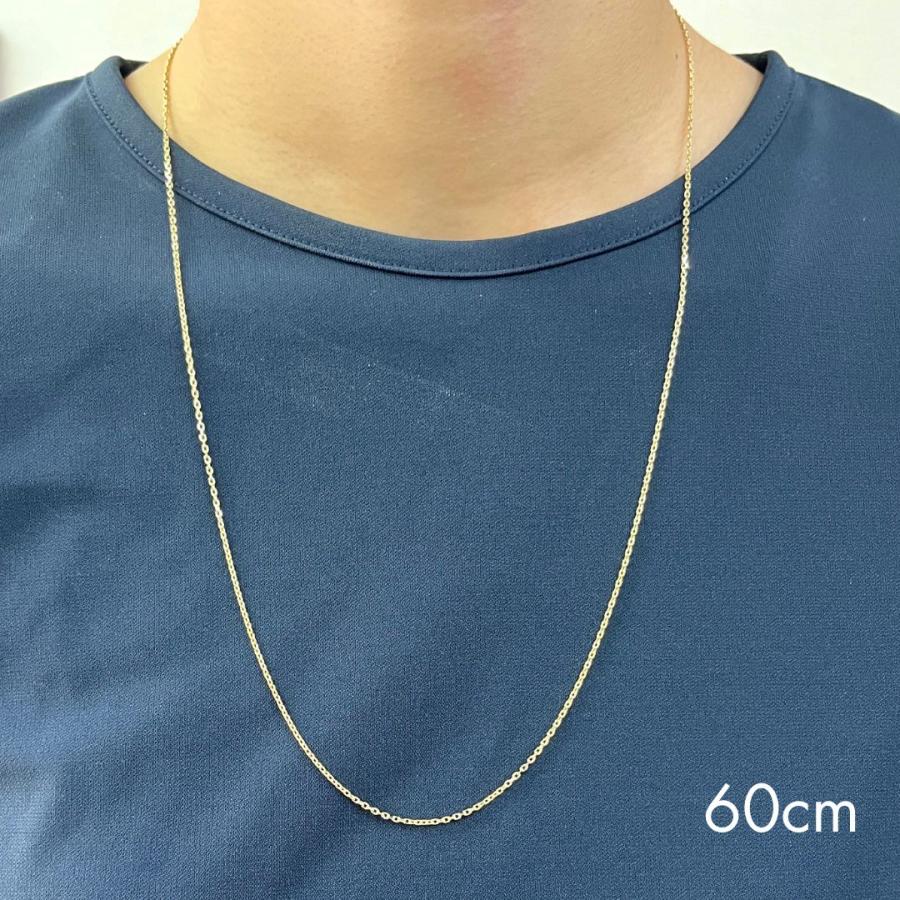 18金 アズキ チェーン ネックレス 幅1.6mm 50cm 60cm 70cm K18 YG スライド式 RMジュエリー : RMジュエリー - 通販 - Yahoo!ショッピング