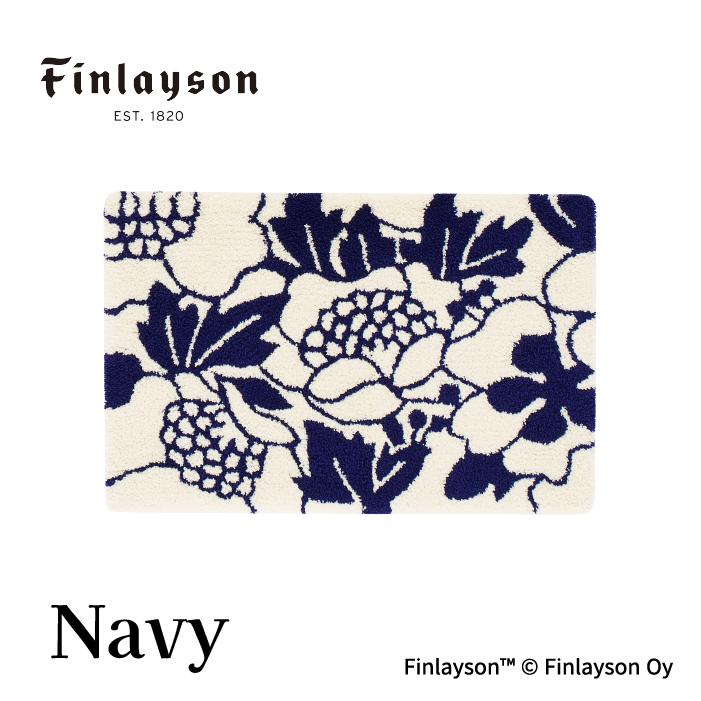 Finlayson 【新発売】Finlayson フィンレイソン 北欧 おしゃれ ANNUKKA アンヌッカ 玄関マット 45×70cm 花柄 室内 洗える 可愛い かわいい : Room ...