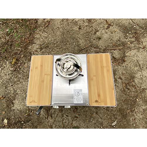 大量入荷 キャンピングムーン CAMPING MOON グリルテーブル IGT用 フィールドラック グラウンドラック オールステンレス製 収納バック付き yoshiyuki0804.sub.jp