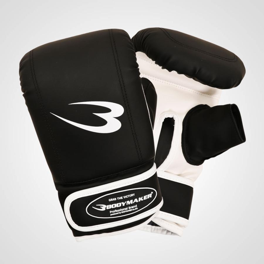 BODYMAKER ボクシンググローブ BODY MAKER ボディーメーカー パンチンググローブ KG095BK サイズ：フリーサイズ カラー：ブラック 左右1組 : K・Sショッピング ...