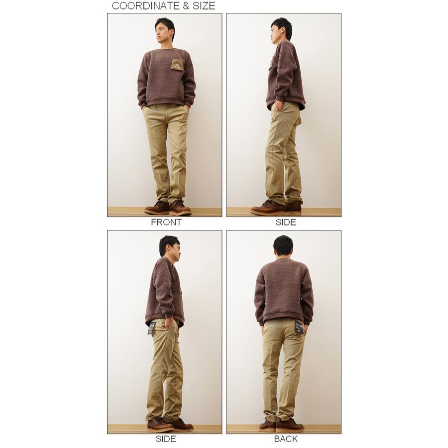 KELTY KRIFF MAYER クリフメイヤー ストレッチ ボア クルー メンズ フリース サーマル プルオーバー スウェット トレーナー ...