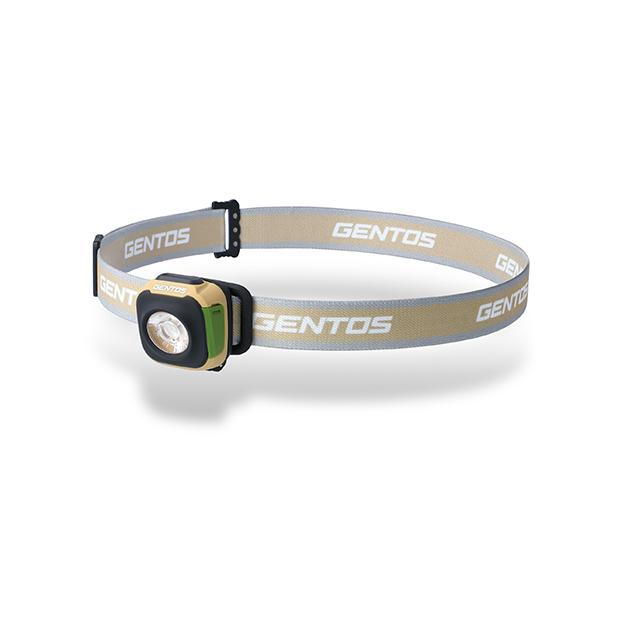 GENTOS GENTOS(ジェントス) LED ヘッドライト USB充電式(充電池内蔵) 260ルーメン 防水 軽量50g CP-260RAB オータムブラウン アウトドア キャンプ ...