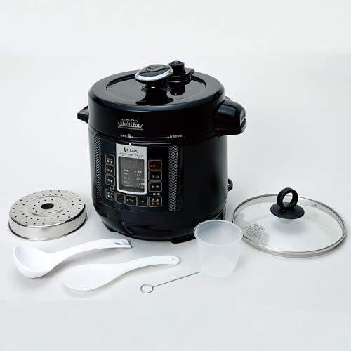 【訳アリ・開梱品】エムケー精工 電気圧力鍋 「ヘルシーマルチポット」 EA-130K ブラック :EA-130K-USD:ロビンソン - 通販 - Yahoo!ショッピング