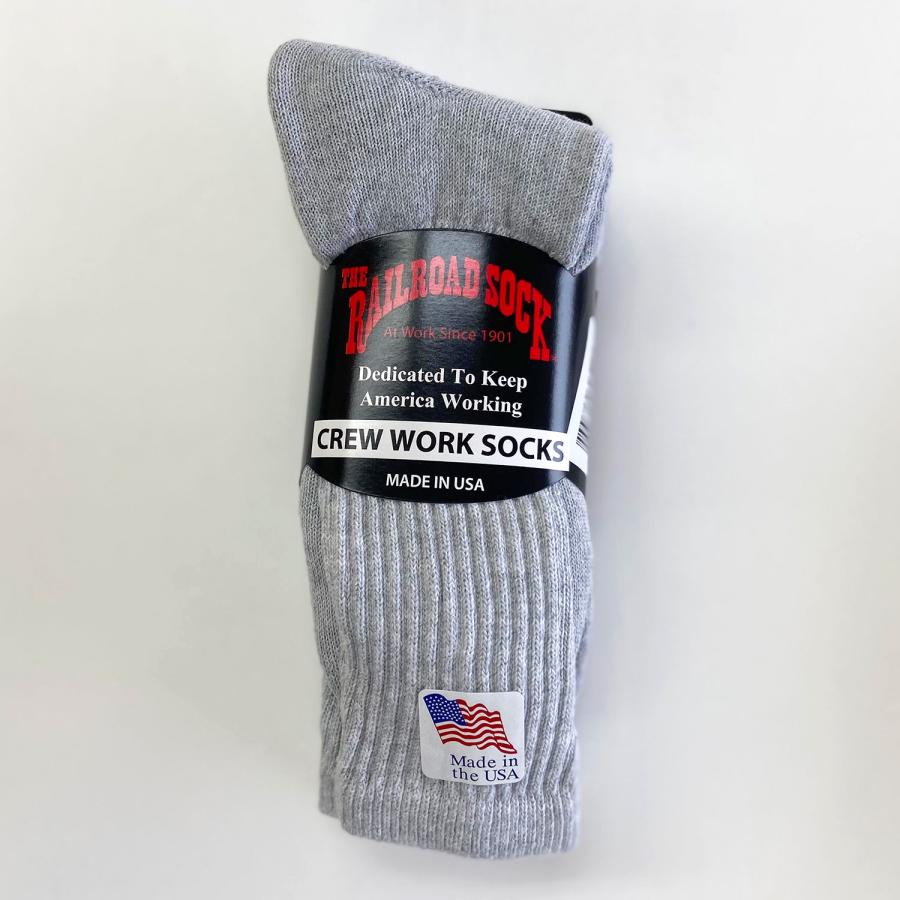 RAILROAD SOCK / CREW WORK SOCKS 3pack MADE IN USA 靴下 ソックス 3足パック ...