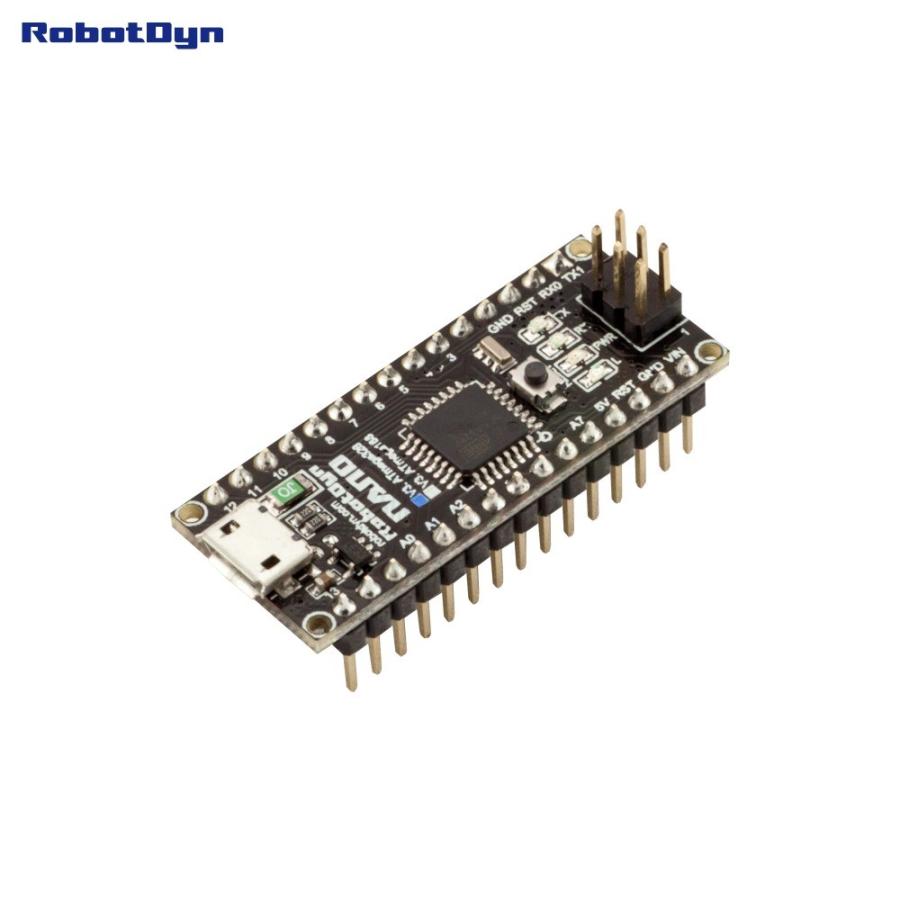 Arduino Nano3.0互換ボード（ATMega328P, CH340, RobotDyn） : ロボテナショップ - 通販 ...