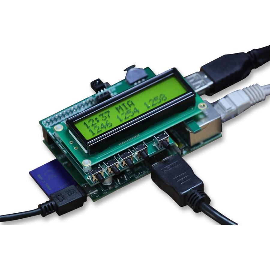 PIFACE CONTROL & DISPLAY I/O BOARD WITH LCD DISPLAY, FOR RPI : ロボテナショップ ...