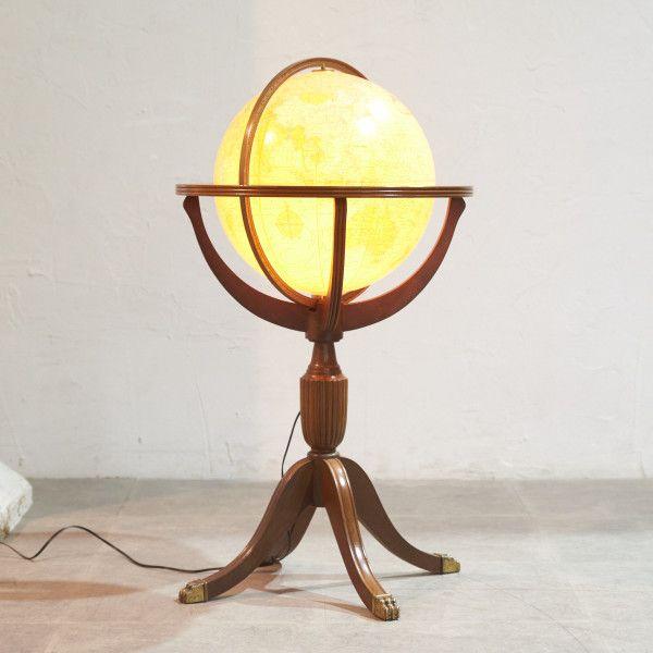 IZ86229F★参考定価49万 USA 製 リプルーグル 照明付 地球儀 Replogle 英語版 アンティーク スタイル 地図 スタンド ライト オブジェ 高級 : Rocca - 通販 ...