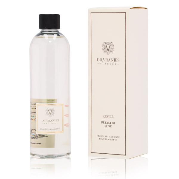 Dr Vranjes ドットール・ヴラニエス ディフューザー リフィル PETALI DI ROSE 500ml スティック10本付き / DR.VRANJES 室内芳香剤 スティック ...