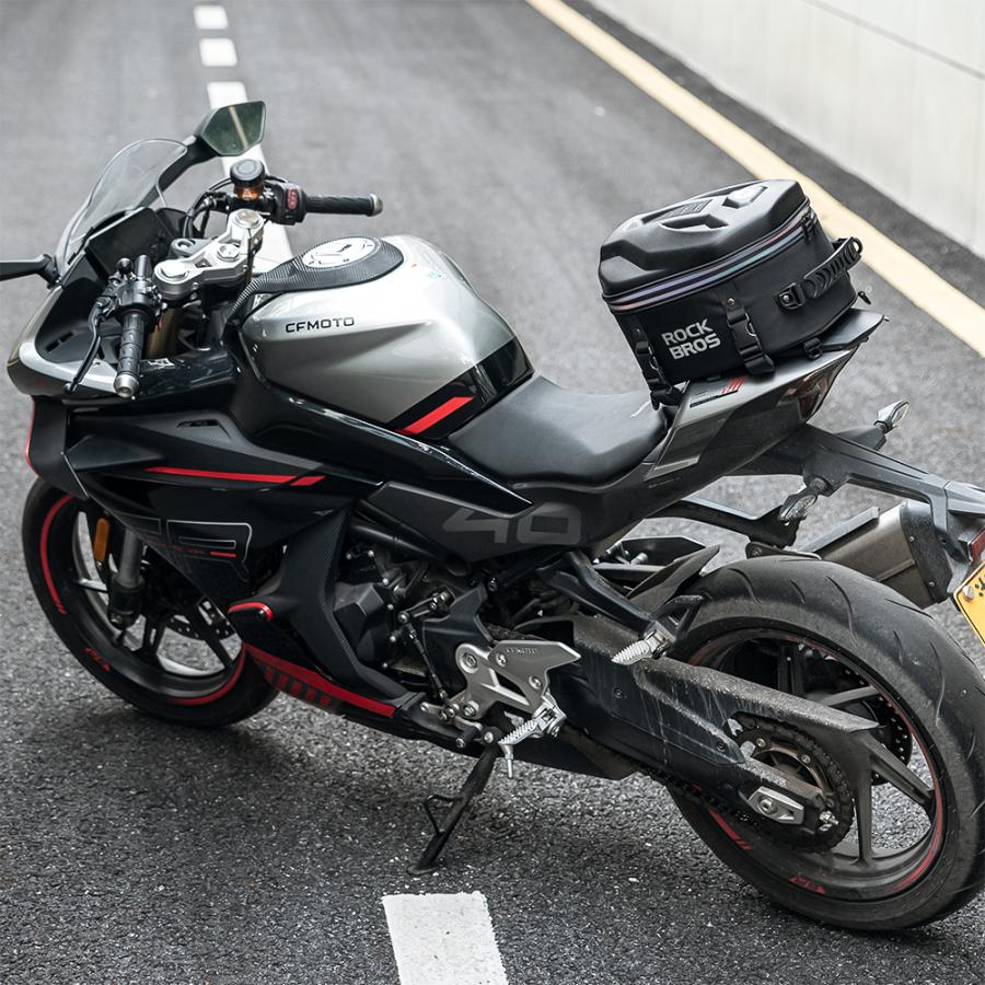 ROCKBROS バイク バッグ シート リア 大容量 12.5L 4way リュック ショルダー 防雨カバー ツーリング 旅行 ロックブロス ポイント利用 : ROCKBROS - 通販 ...