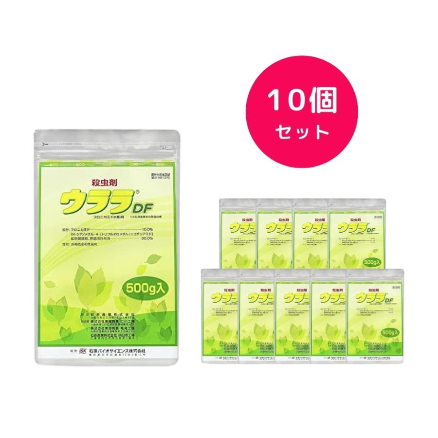 【10個セット】 ウララDF 500g アブラムシ 殺虫剤 ガーデン用品 家庭菜園 : ロケットマート - 通販 - Yahoo!ショッピング