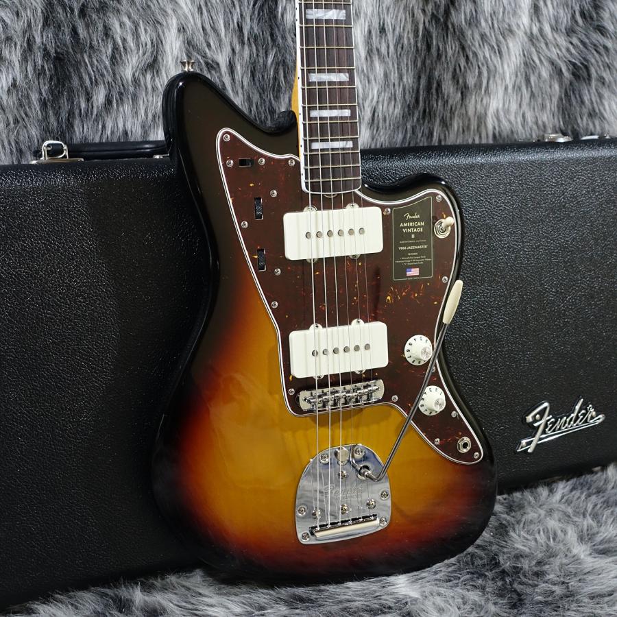 Fender USA American Vintage II 1966 Jazzmaster 3-Color Sunburst : ロッキン ...