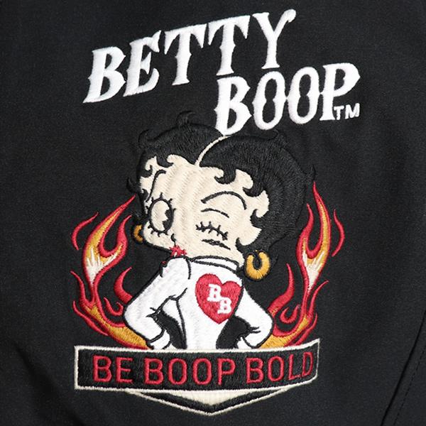 BETTY BOOP THE BRAVEMAN×BETTY ザ・ブレイブマン×ベティーブープ コラボ 3-layer stretch bonded jacket 3層ストレッチボンディング ...