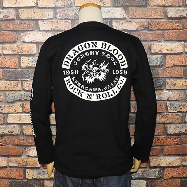JOHNNY KOOL ジョニークール DRAGON BLOOD LONG SLEEVE T-SHIRT ドラゴンブラッド 長袖Tシャツ JK ...