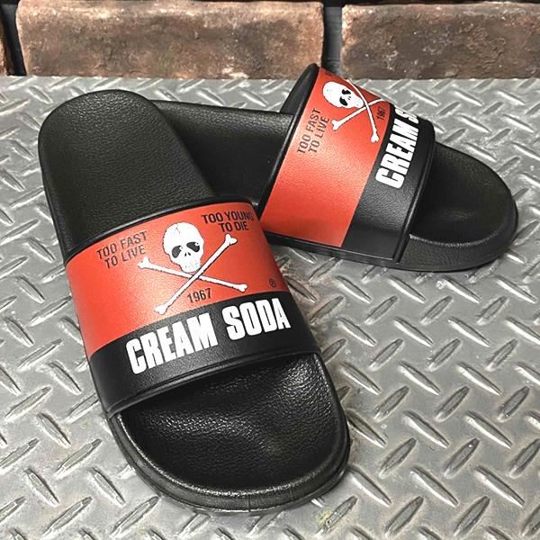 クリームソーダ 再入荷！ CREAM SODA CSシャワーサンダル 角ドクロ ティミー PD25GS-04 : CREAMSODA SHOP Garage PARADISE - 通販 ...