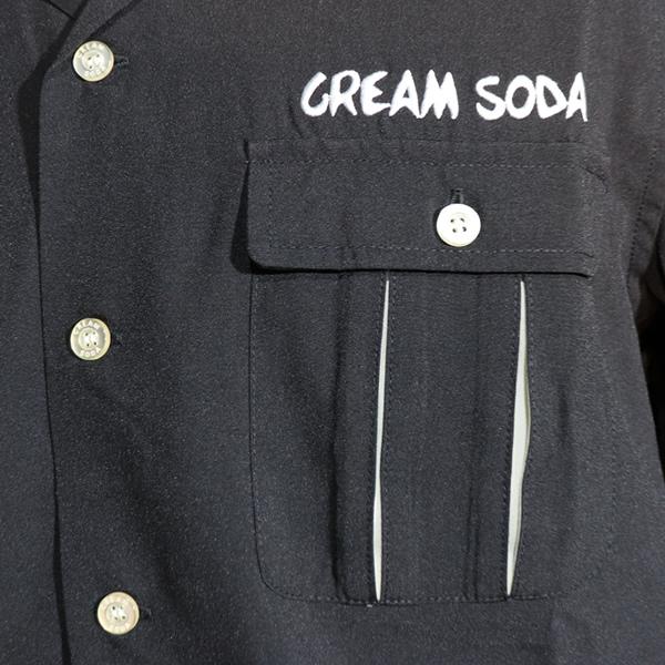CREAM SODA クリームソーダ CS ポケットボックスプリーツシャツ PD25SN-02 ロカビリー ロックンロール : pd25sn-02 : CREAMSODA SHOP ...