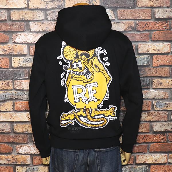 MOONEYES RAT FINK ラットフィンク Big Fink プルオーバー フーディー RISKF101 : CREAMSODA ...
