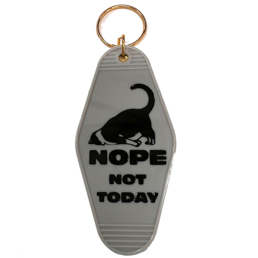 モーテル キーホルダー CAT ネコ GRAY グレー アメリカン おしゃれ 両面 ホットスタンプ バイカー :USMO-033-GY:ROCKWOOD - 通販 - Yahoo!ショッピング