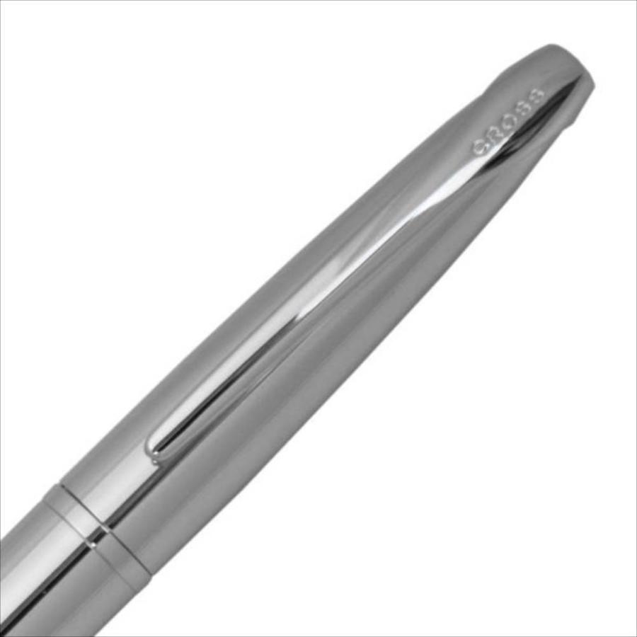 CROSS クロス ATX 885-2 ピュアクローム セレクチップローラーボール（水性） ギフトBOXとリフィール2本セット ...