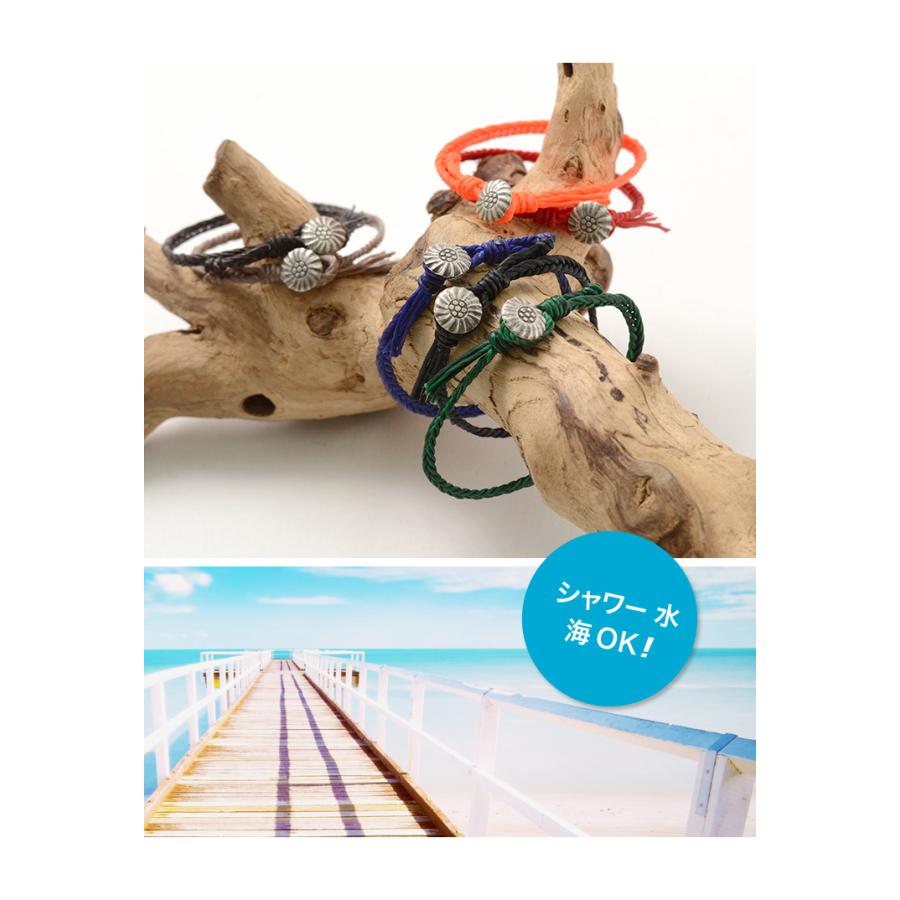 ROCOCO（ロココ） phaduA (パ・ドゥア) ワックスコード コンチョ ブレスレット フィッシュボーンブレイド カレンシルバー ミサンガ : ROCOCO Yahoo!店 - 通販 ...