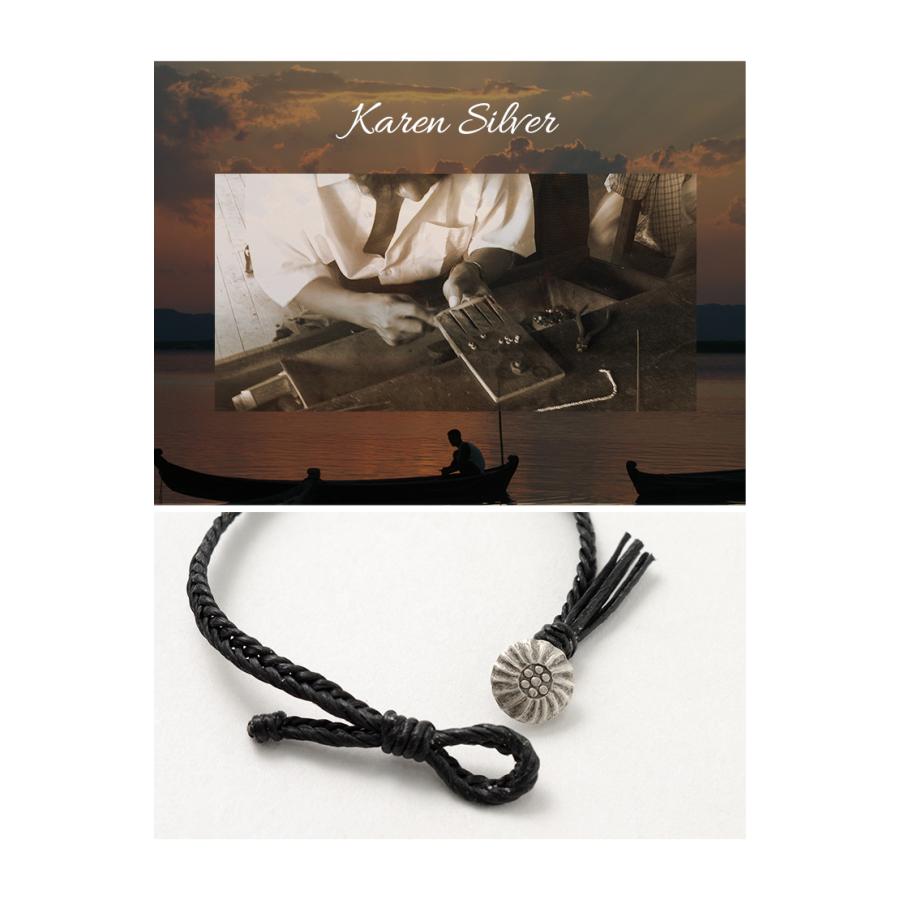 ROCOCO（ロココ） phaduA (パ・ドゥア) ワックスコード コンチョ ブレスレット フィッシュボーンブレイド カレンシルバー ミサンガ : ROCOCO Yahoo!店 - 通販 ...