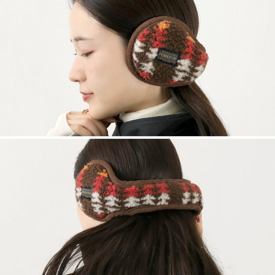 PENDLETON（ペンドルトン） ボア イヤーマフ / イヤーマフラー 耳当て プレゼント ギフト : 15415 : ROCOCO Yahoo!店 - 通販 - Yahoo!ショッピング