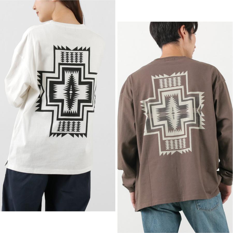 PENDLETON PENDLETON（ペンドルトン） バックプリント ロングスリーブTシャツ / メンズ レディース ユニセックス トップス : ROCOCO Yahoo!店 - 通販 ...