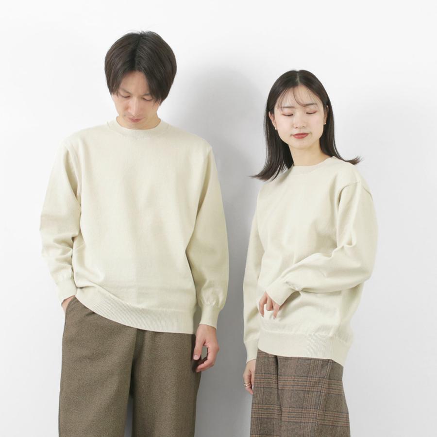 YONETOMI NEW BASIC（ヨネトミニューベーシック） リジッド カシミア ニット プルオーバー セーター カシミヤ クルーネック 日本製 :17153:ROCOCO Yahoo!店 ...