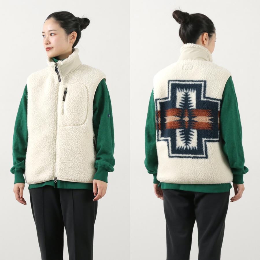 PENDLETON PENDLETON（ペンドルトン） ボア スタンドベスト / メンズ レディース ユニセックス プリント 柄 : ROCOCO Yahoo!店 - 通販 - Yahoo ...