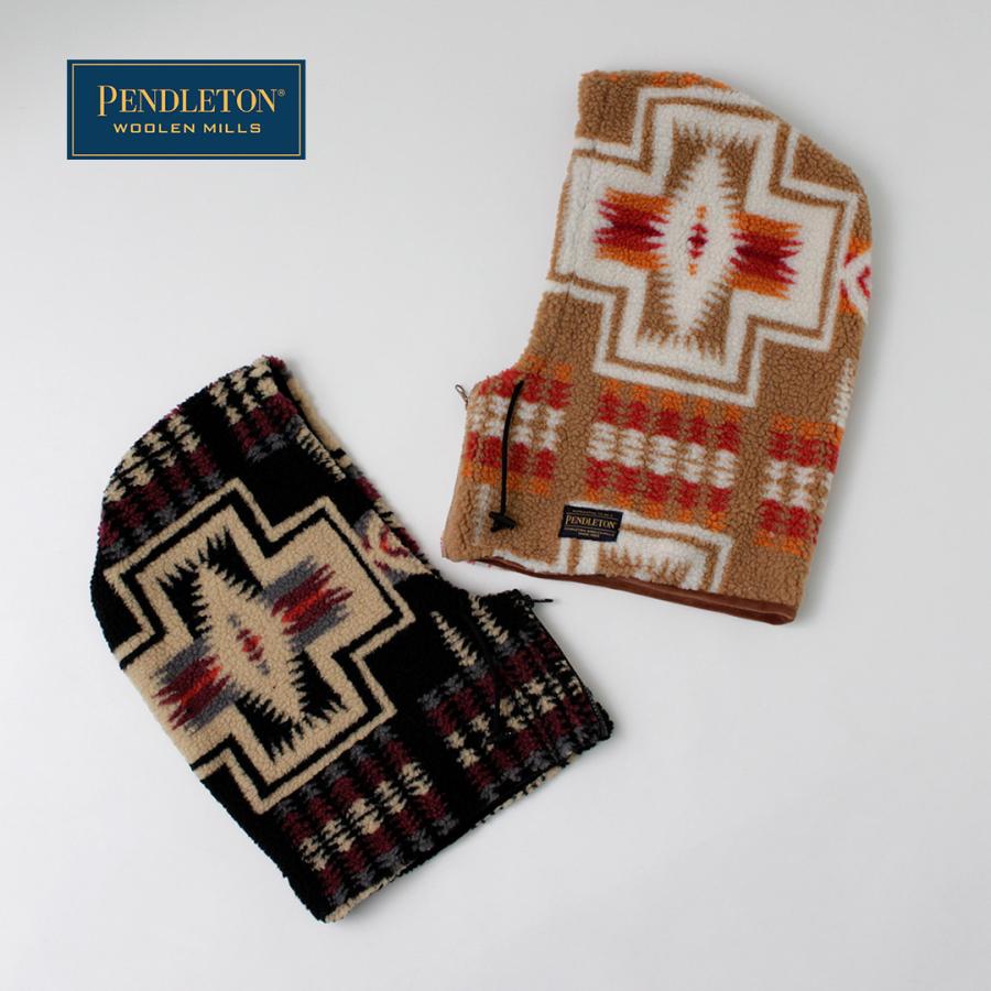 PENDLETON PENDLETON（ペンドルトン） ボア バラクラバ / メンズ レディース ユニセックス 付けフード 帽子 ネックウォーマー 防寒 : ROCOCO Yahoo!店 ...
