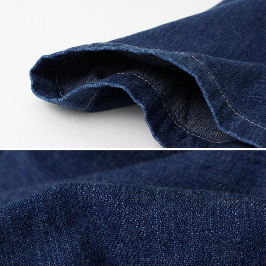 FOB FACTORY FACTORY（FOBファクトリー） F2435 デニム カンフージャケット / メンズ トップス アウター : ROCOCO Yahoo!店 - 通販 - Yahoo ...