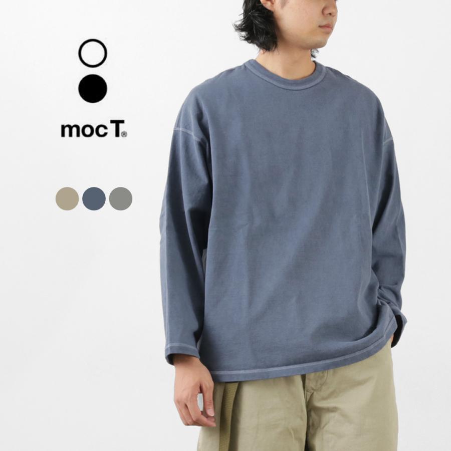 mocT MOC T（モクティー） プレーティングジャージー クルーネック ロングスリーブ ビッグTシャツ / ロンT メンズ : ROCOCO Yahoo!店 - 通販 - Yahoo!ショッピング