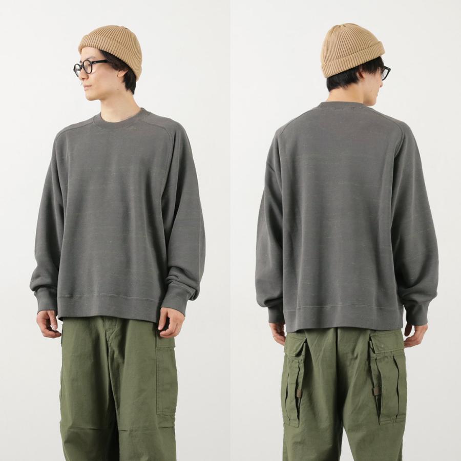 mocT MOC T（モクティー） ネオンスクリプト ループウィール オーバーダイ ラグラン ロングスリーブスウェット プルオーバー : ROCOCO Yahoo!店 - 通販 - Yahoo ...