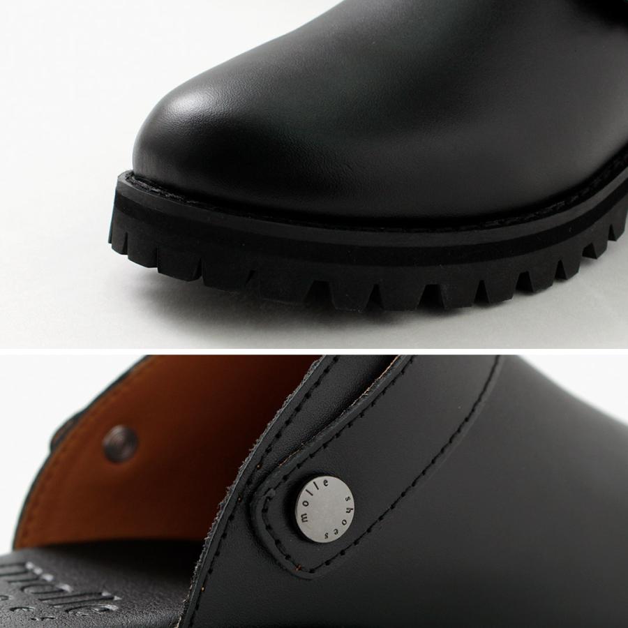 molle shoes MOLLE SHOES（モールシューズ） エンジニア サンダル / メンズ レディース シューズ レザー 本革 ENGINEER SANDAL : ROCOCO ...