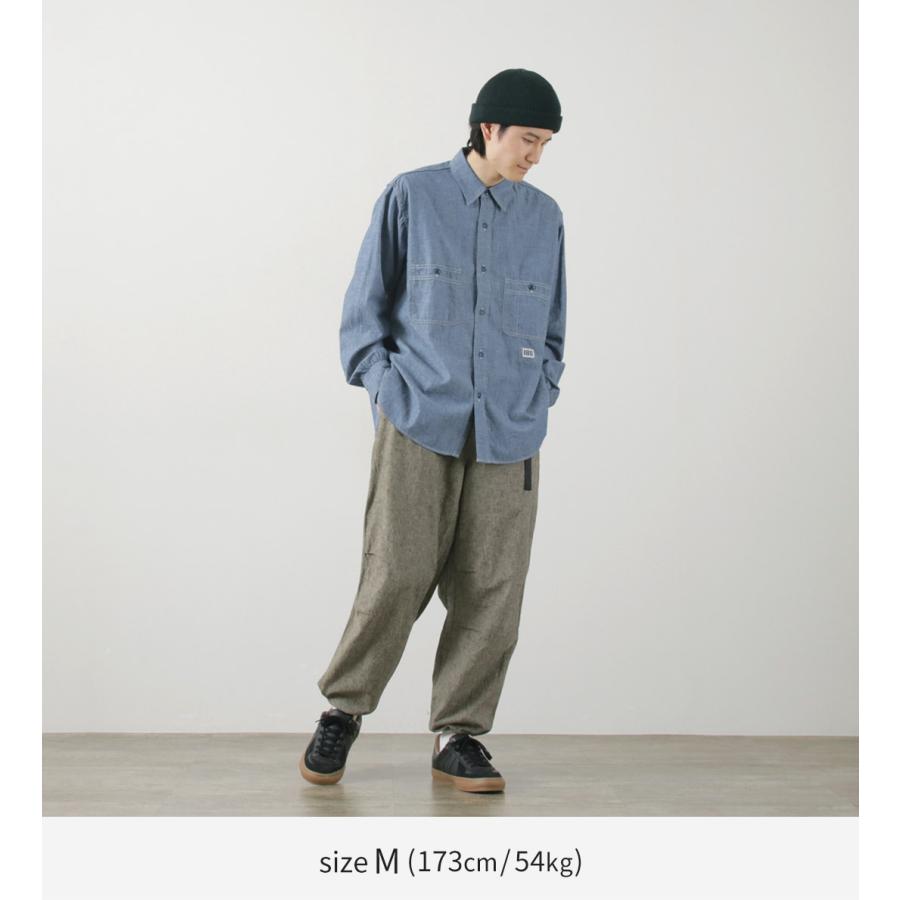 ILL ONE EIGHTY（イル ワンエイティ） ILL ONE EIGHTY（イルワンエイティー） シャンブレー ワークシャツ / メンズ トップス 長袖 日本製 : ROCOCO ...