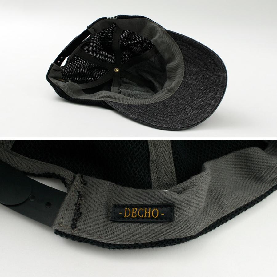 DECHO DECHO（デコー） カラー別注 メッシュキャップ / メンズ 帽子 綿 コットン 日本製 Mesh Cap : ROCOCO ...