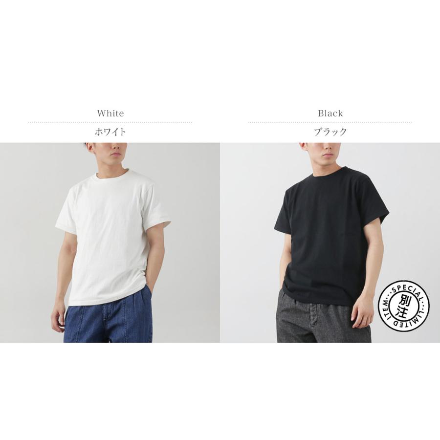 FilMelange FILMELANGE（フィルメランジェ） カラー別注 ヴィンク ビンテージ天竺 Tシャツ / メンズ トップス 半袖 無地 綿100 日本製 : ROCOCO Yahoo ...