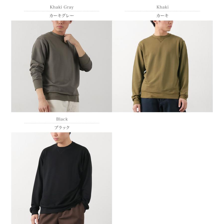 mocT（モクティー） テンセルストレッチ クルーネックスウェット / メンズ ロングスリーブ 長袖 プルオーバー : ROCOCO Yahoo!店 - 通販 - Yahoo!ショッピング