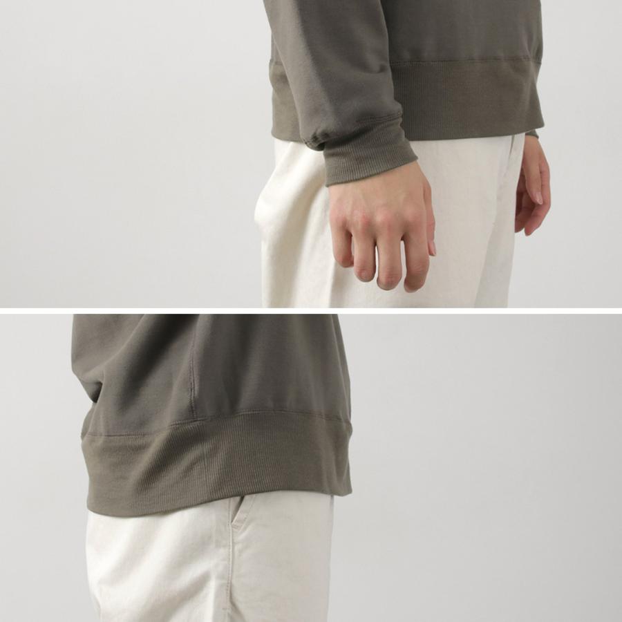 mocT（モクティー） テンセルストレッチ クルーネックスウェット / メンズ ロングスリーブ 長袖 プルオーバー : ROCOCO Yahoo!店 - 通販 - Yahoo!ショッピング