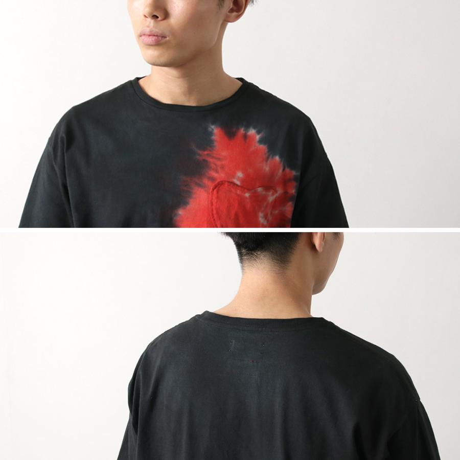 ILL ONE EIGHTY EIGHTY（イルワンエイティー） タイダイハート ポケット ショートスリーブTシャツ / メンズ トップス カットソー : ROCOCO Yahoo!店 ...