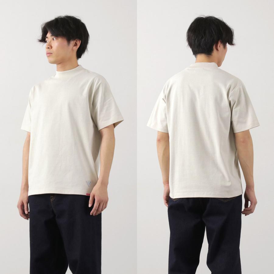HEALTHKNIT（ヘルスニット）×RAG 別注 モックネックTシャツ オープンエンド ドライジャージ 抗菌 防臭加工 速乾 / メンズ ...