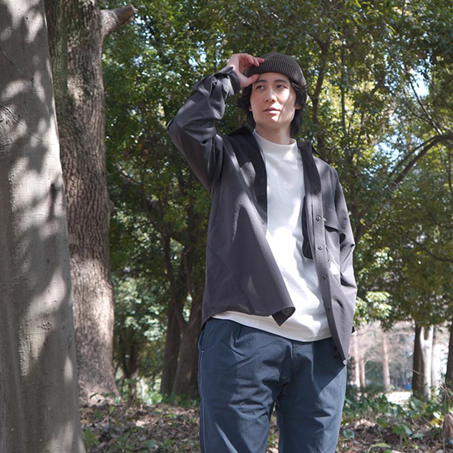 HEALTHKNIT（ヘルスニット）×RAG 別注 モックネックTシャツ オープンエンド ドライジャージ 抗菌 防臭加工 速乾 / メンズ ...