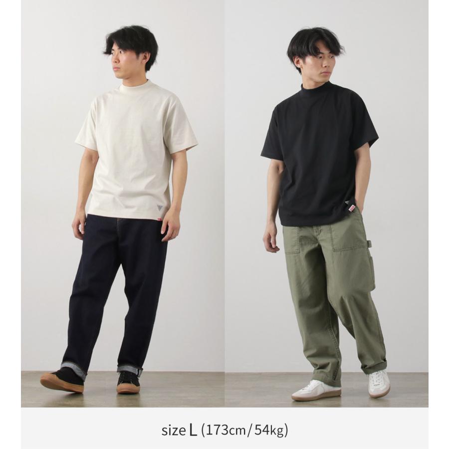 HEALTHKNIT（ヘルスニット）×RAG 別注 モックネックTシャツ オープンエンド ドライジャージ 抗菌 防臭加工 速乾 / メンズ ...