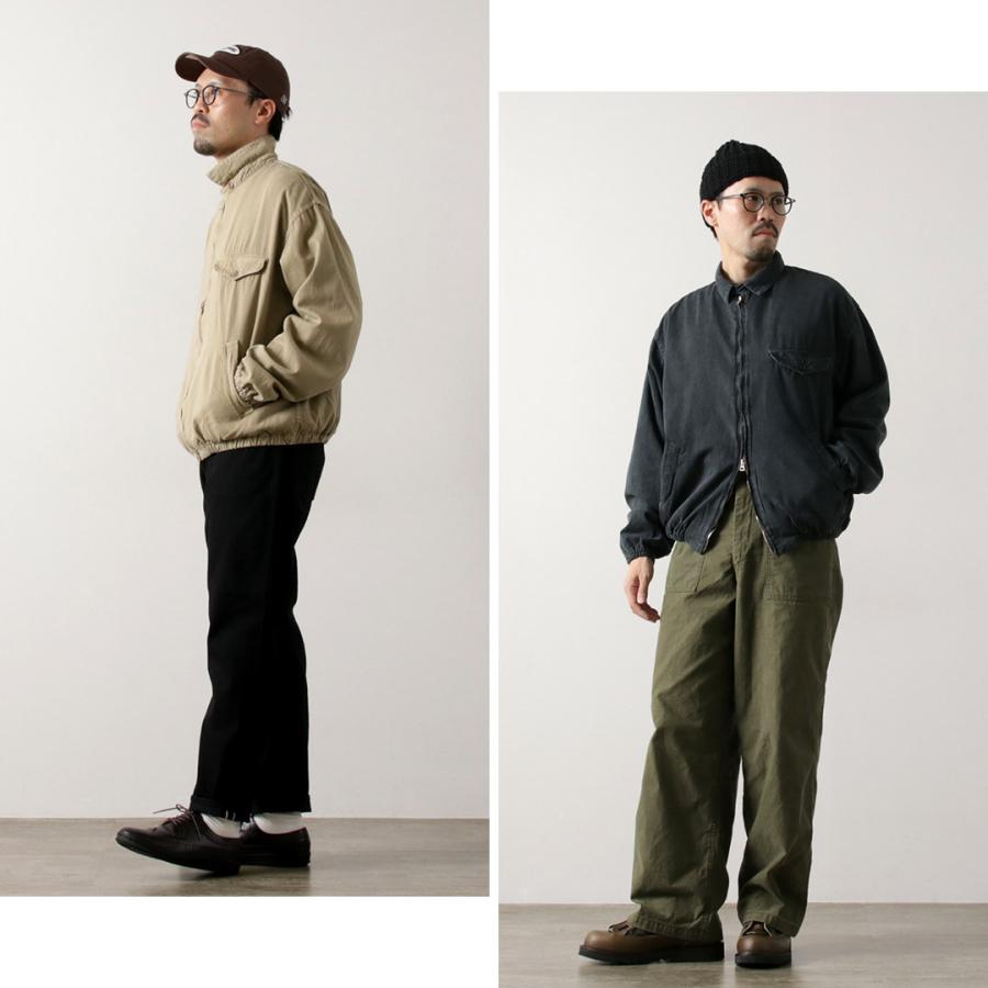 REMI RELIEF RELIEF（レミレリーフ） ギャバ スウィングトップ / コットンギャバジン スペシャル加工 メンズ 日本製 : ROCOCO Yahoo!店 - 通販 ...