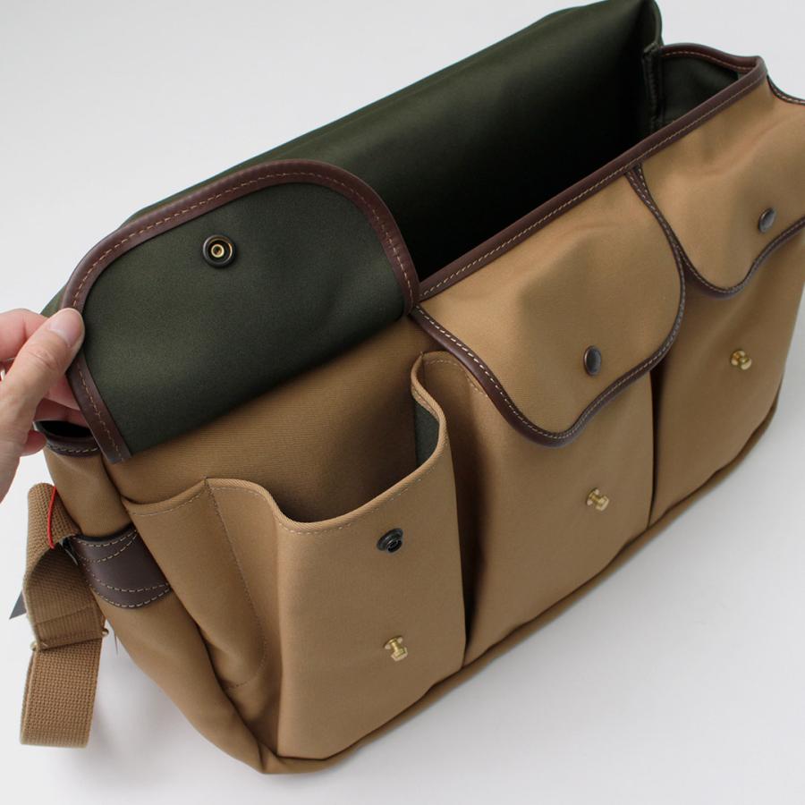 Billingham BILLINGHAM（ビリンガム） スタジオサッチェル 3ポケット ショルダーバッグ / メンズ 鞄 撥水 斜め掛け 綿 コットン イギリス製 : ROCOCO ...