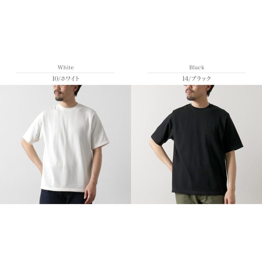 Yonetomi NEW BASIC YONETOMI BASIC（ヨネトミニューベーシック） リジッド シーアイランドコットン 横丸胴 ニットTシャツ / メンズ 半袖 : ROCOCO ...