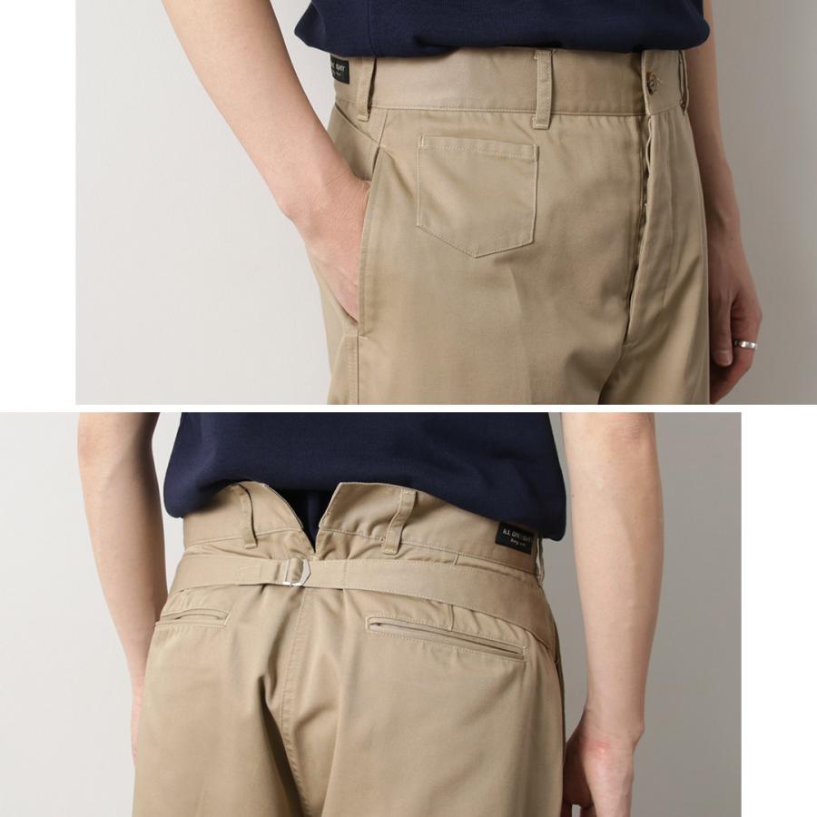 ILL ONE EIGHTY EIGHTY（イルワンエイティー） ソリッド ビーバップ パンツ / メンズ チノパン シンチバック テーパード : ROCOCO Yahoo!店 - 通販 ...